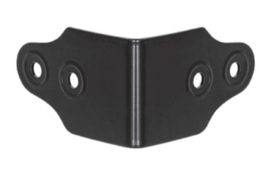 Black Trunk Corner Clamp - Powder Coated 2.16" x 1.38" | Antique Trunk ...
