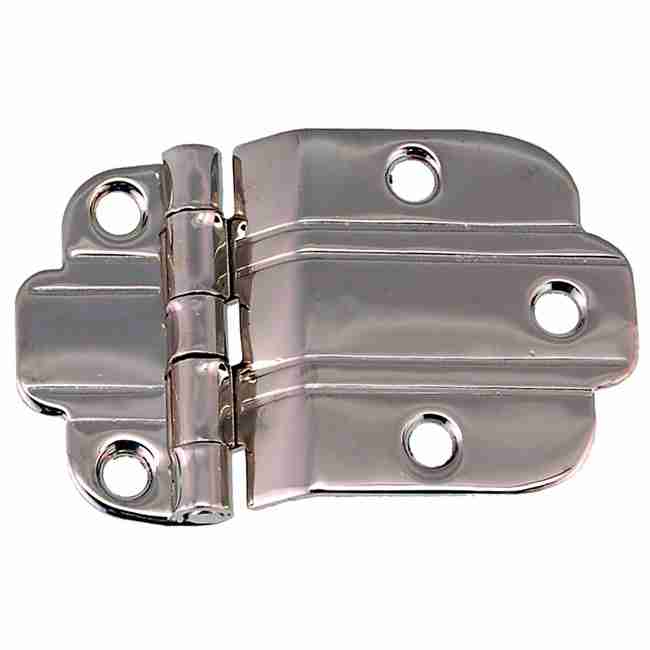 Offset Art Deco Hinge Nickel Plated Brass 2-1/2" - 1930s Cabinet ...