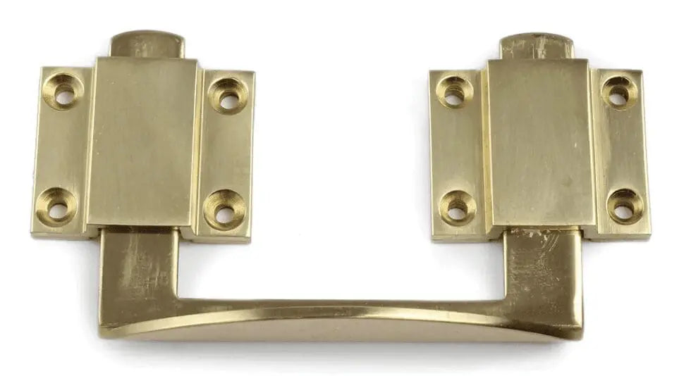 Solid Brass Table Keeper Fork 3-1/2" English Table Leaf Lock L-306P ...