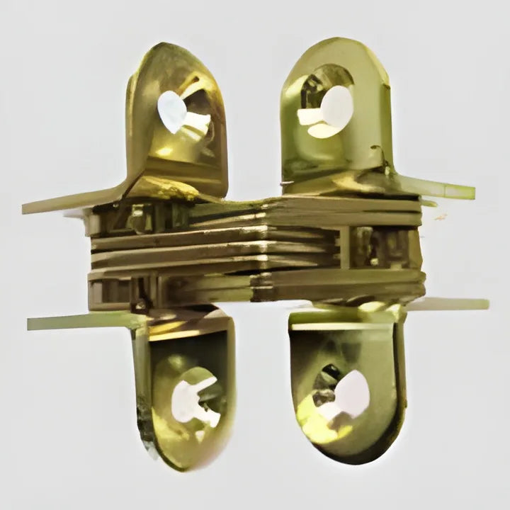 BRASS PLATED STEEL CONCEALED FULL MORTISE HINGE H-217303P – Lyons ...