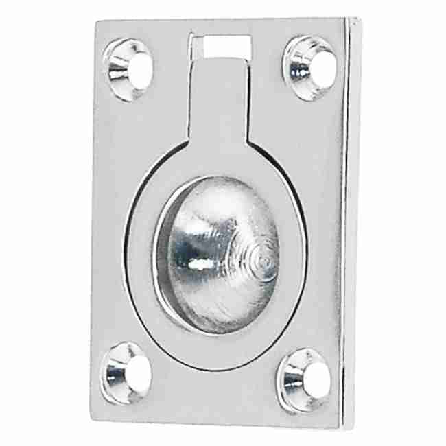 POLISHED NICKEL RECESSED RING PULL BM-1141PN – Lyons Hardware Tree