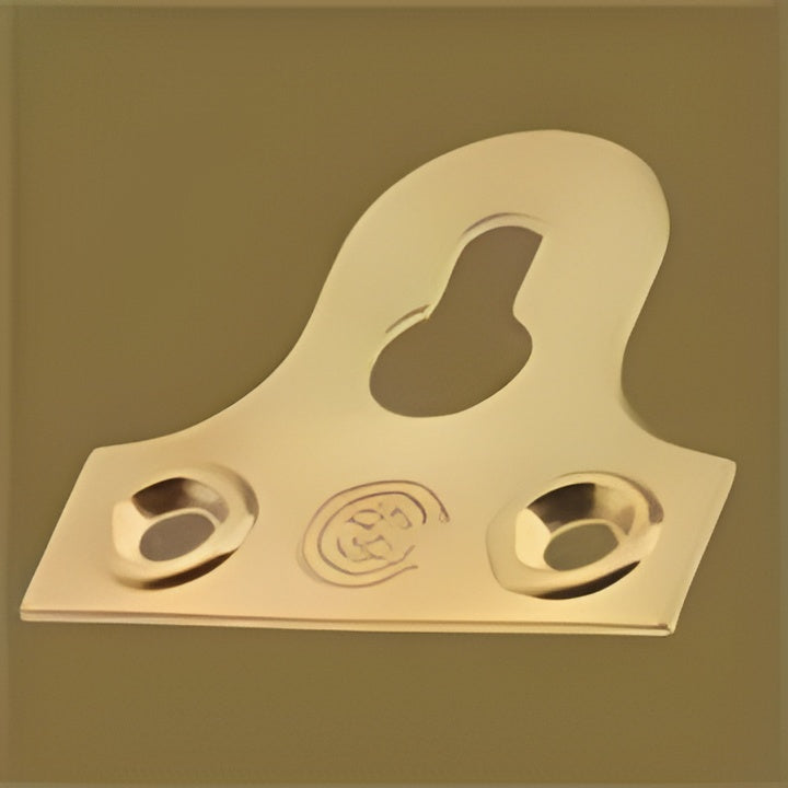 KEY HOLE PICTURE HANGER BRASS X-237ALGP – Lyons Hardware Tree