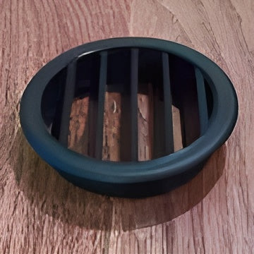 ROUND VENT GROMMET INSERT VENTILATION GRILL HC-6435-014 2-1/2 INCH BLA ...